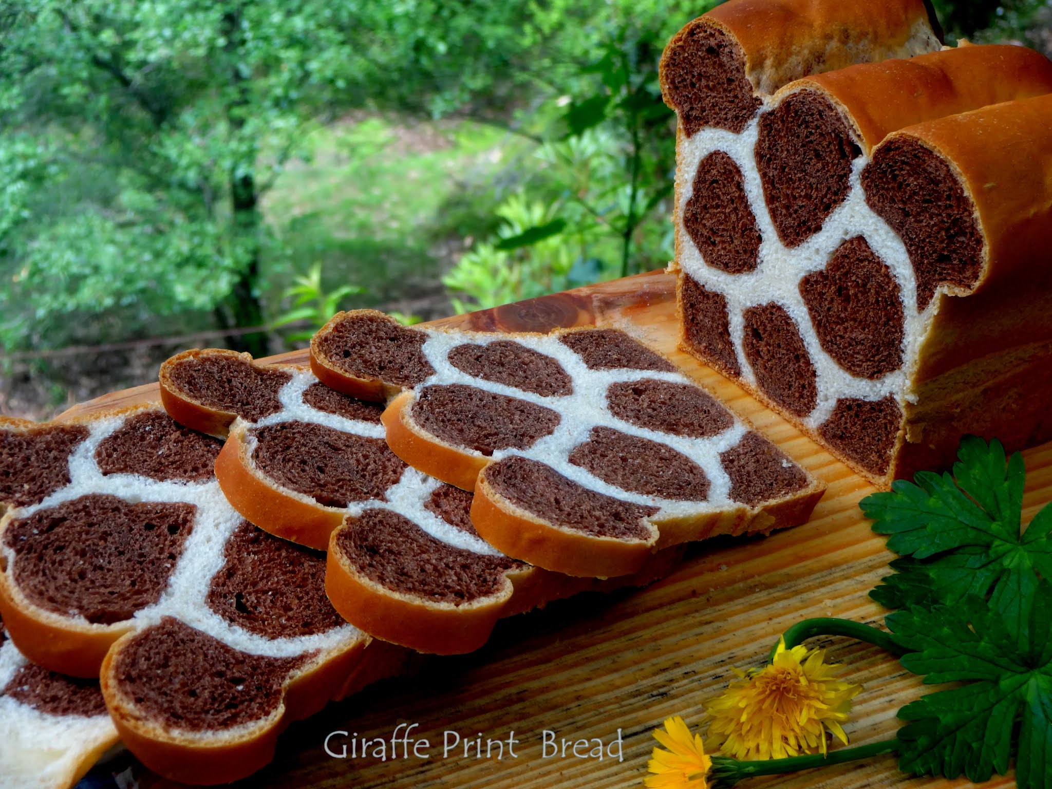 Giraffe Print Bread / #BreadBakers | Ambrosia
