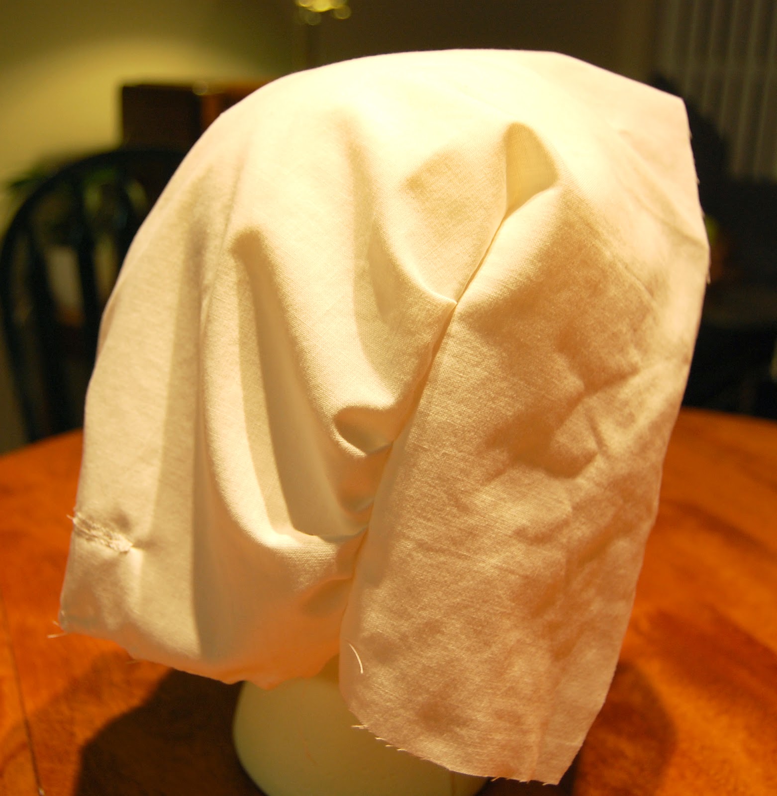 Fancy-free crafts: How to make a Victorian era night cap