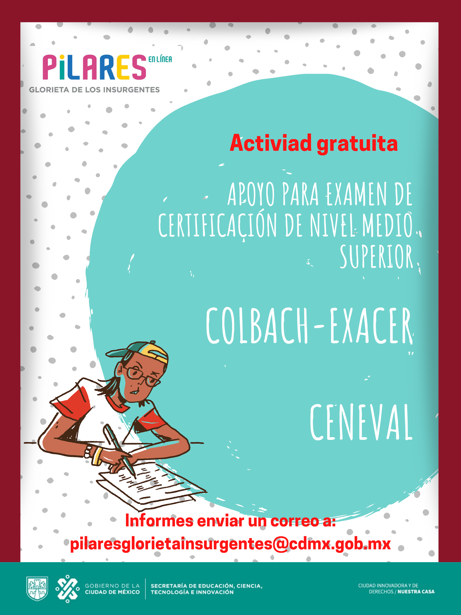 Apoyo para examen de certificación de nivel medio superior COLBACH ...