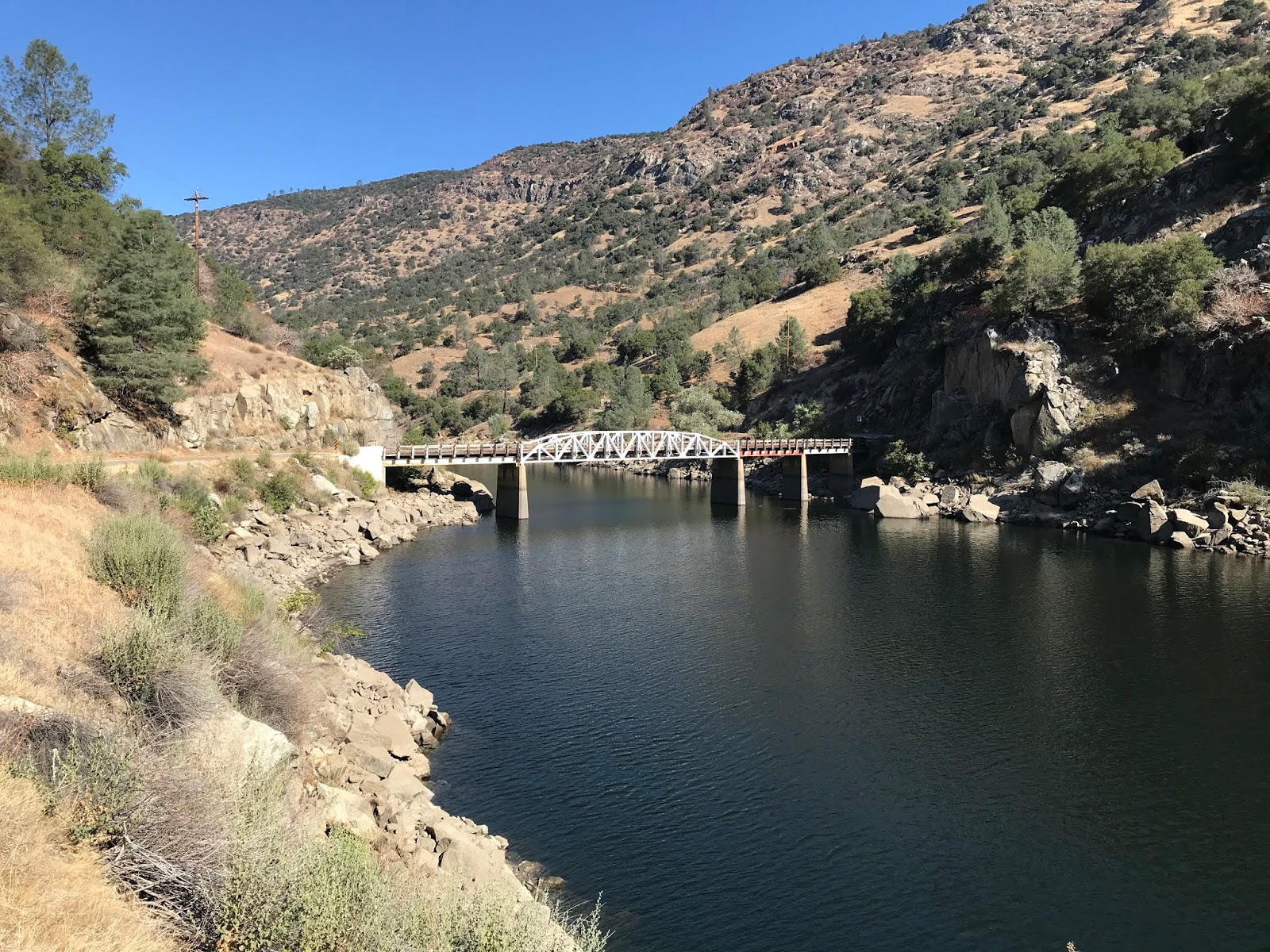 Italian Bar Road (Road 225) east through the Geographic Center of ...