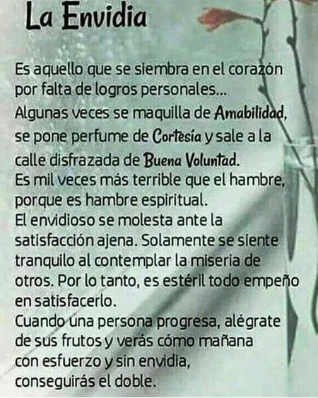 La envidia - Blog Literario Amaranto