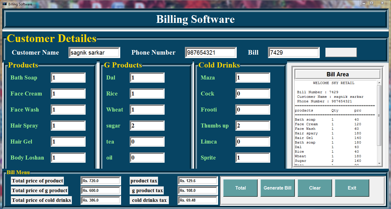 Billing Software Using Python Tkinter billing-software-using-python-tkinter