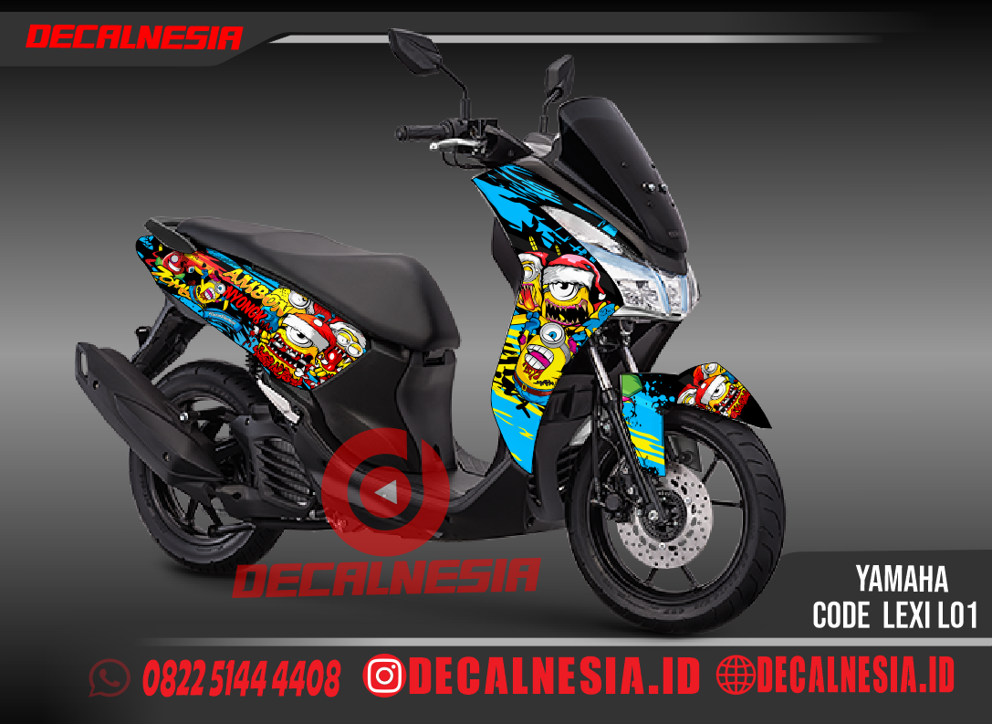 Sticker Lexi lexi Minion/Decal Lexi - Decalnesia