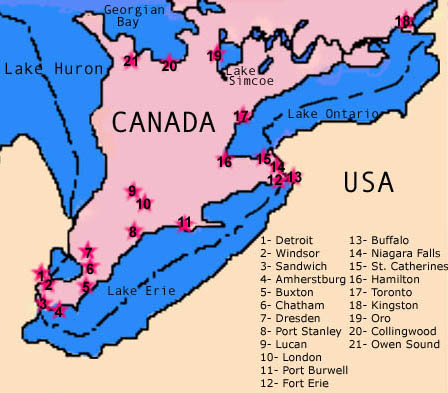 Black History Month in Canada: The Underground Railroad in Ontario Canada