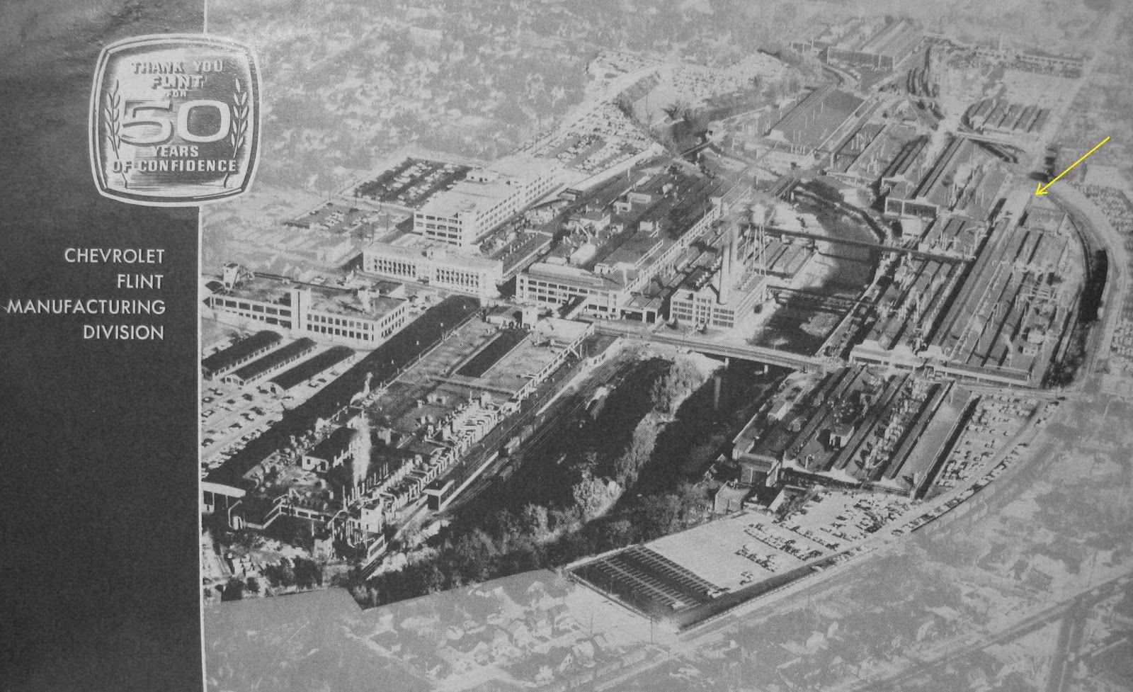 All Things Buick: Original Buick Factory In Flint Michigan