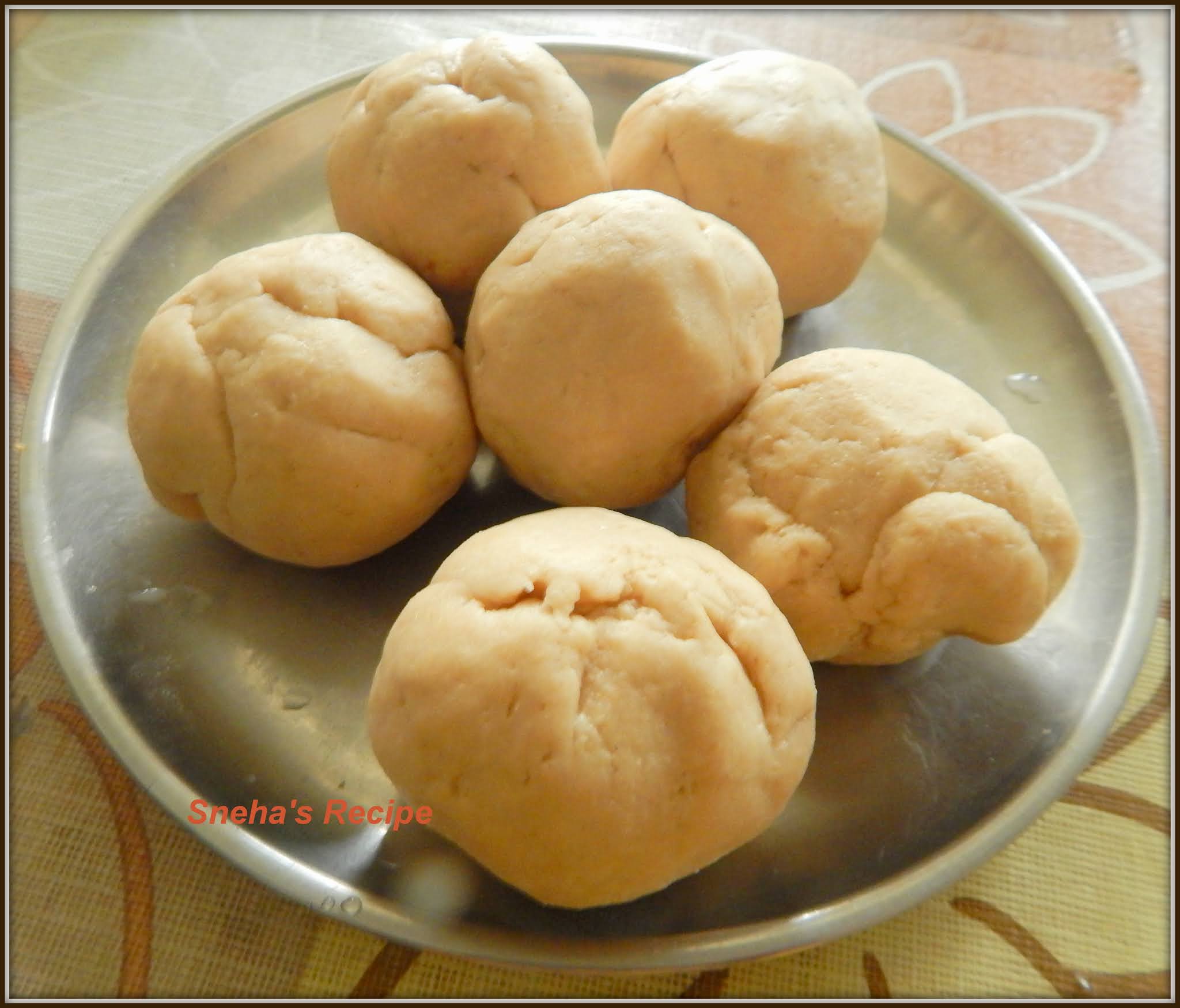 Gulachi Sanjyachya Polya With Whole Wheat Flour - Sneha's Recipe