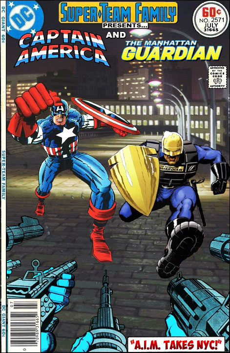 Super-Team Family: The Lost Issues!: Captain America and The Manhattan ...