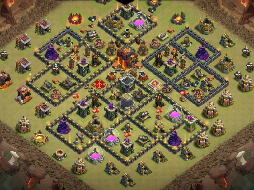 Tổng hợp 30 mẫu base coc Hall 10 thủ tốt nhất 2021 tuyển chọn | Clash ...