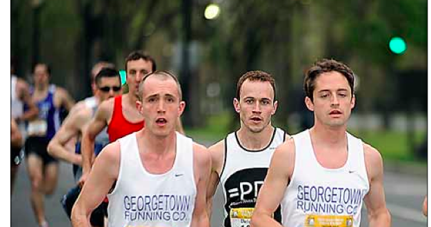 GEORGETOWN RUNNING CLUB: GRC at Cherry Blossom