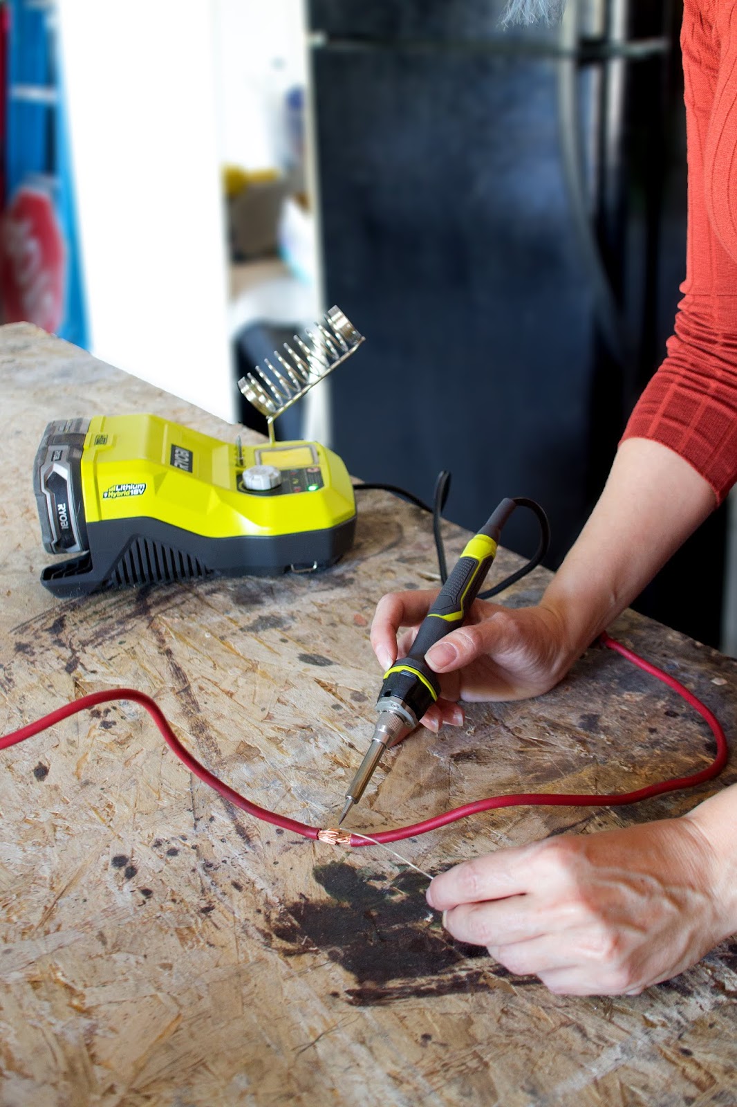 NO WELD Metal & Glass End Table | Brazing Aluminum | Pneumatic Addict
