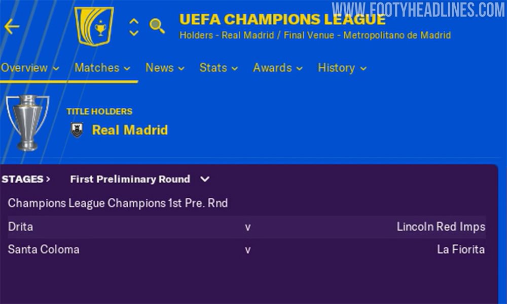 Here Is How Fake Teams & Leagues Look In Football Manager 2020 + How To ...