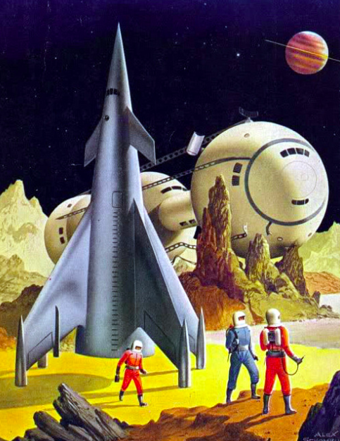 Seduced by the New...: Atomic Punk Sci-Fi Art