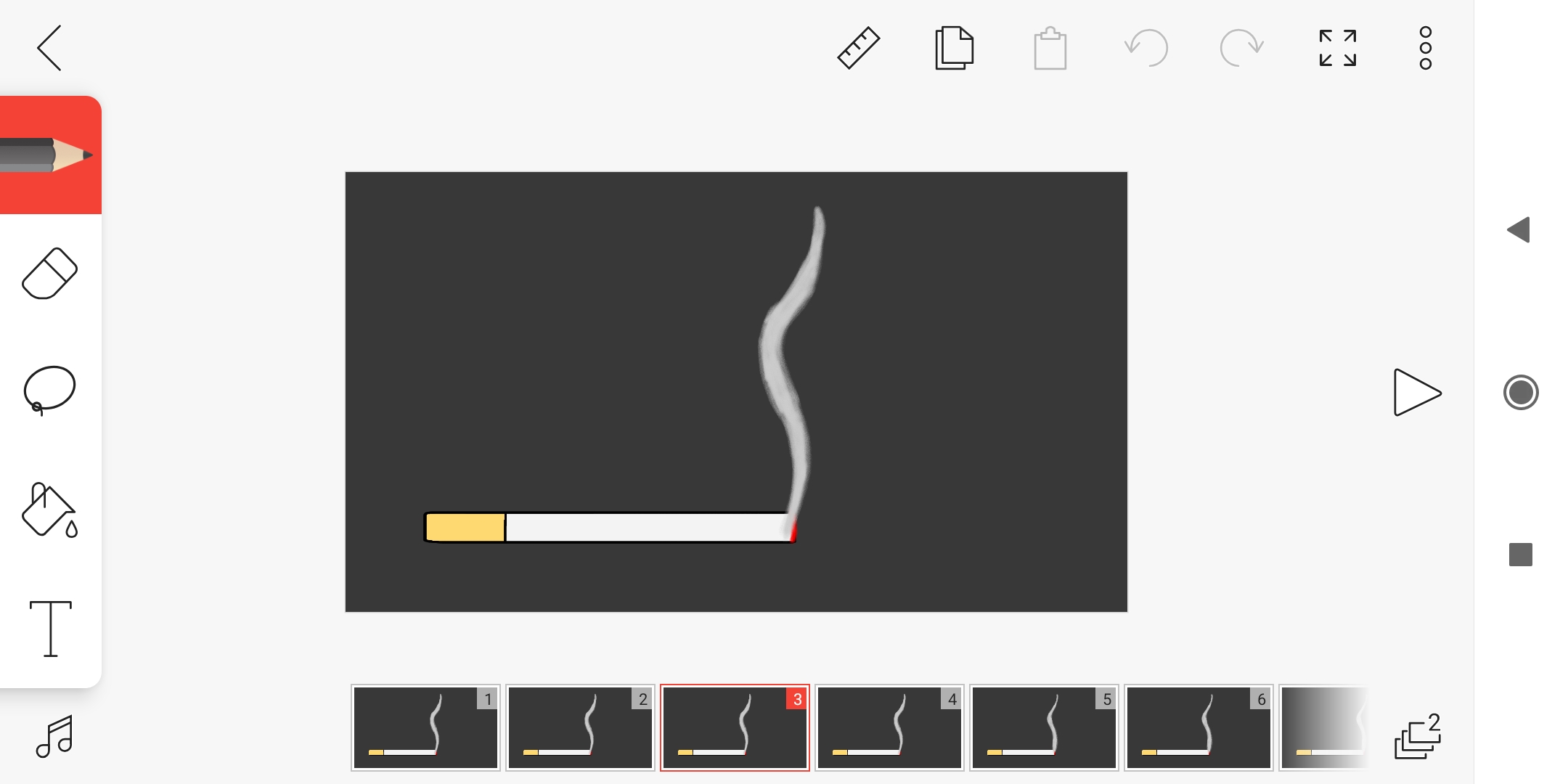 Tutorial Animasi Asap Rokok Flipaclip