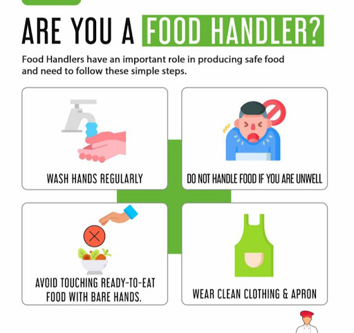Important role of food handlers