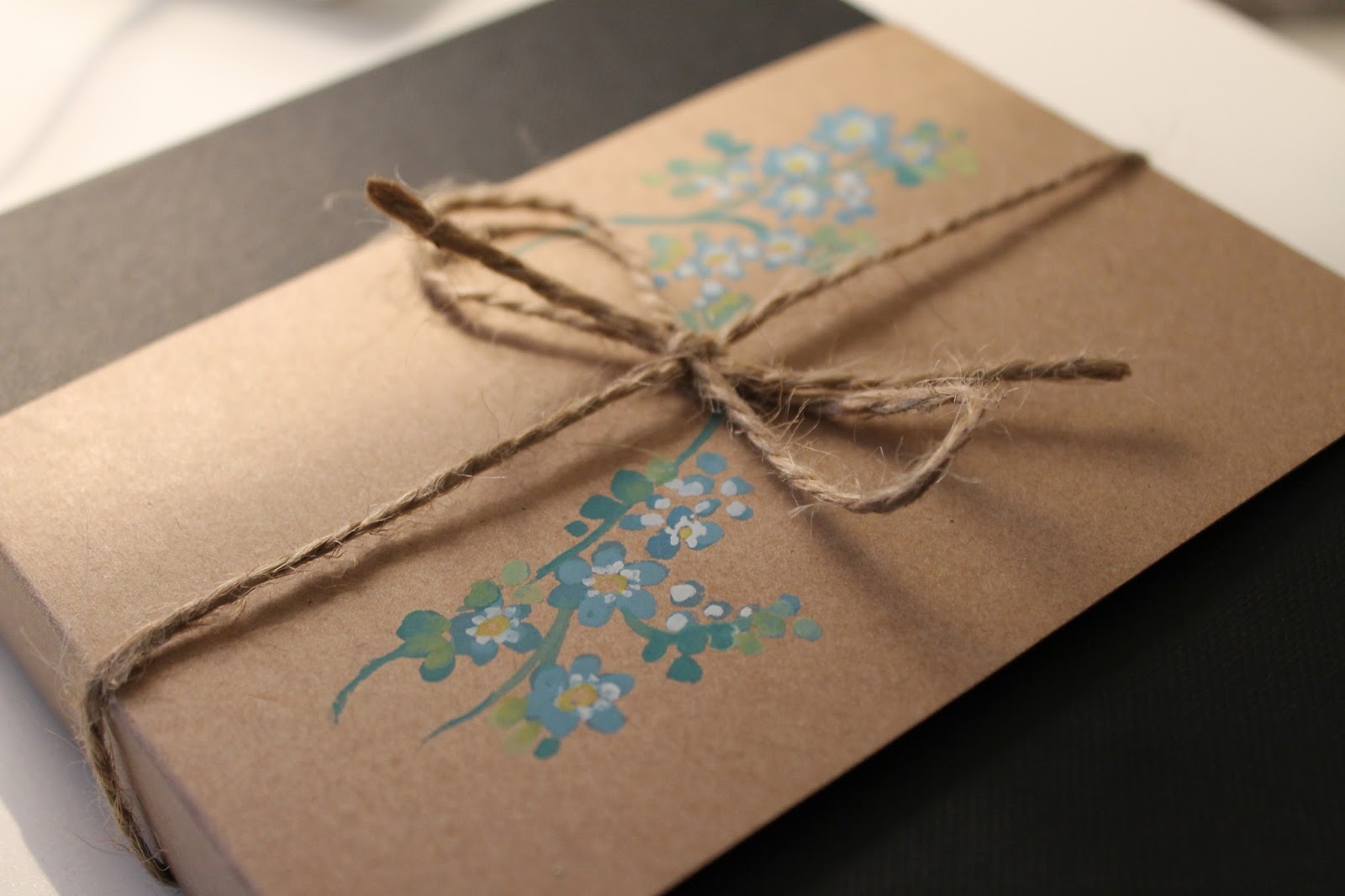 Clare makes: Hand-painted gift cards