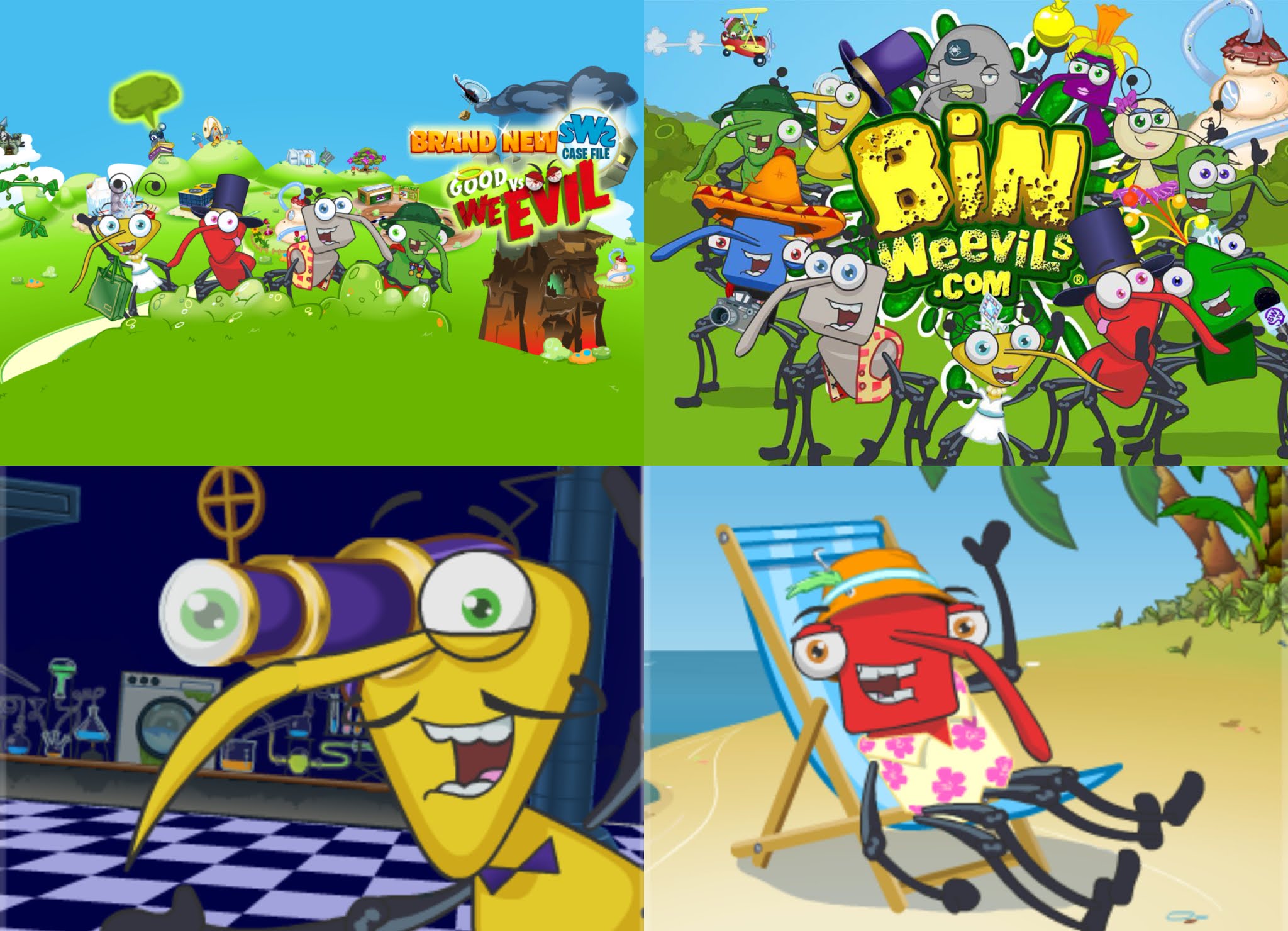 Bin Weevils Backgrounds