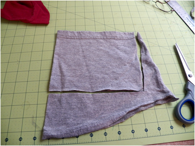 Art Threads: Wednesday Sewing - Repurposed T-shirts Part II