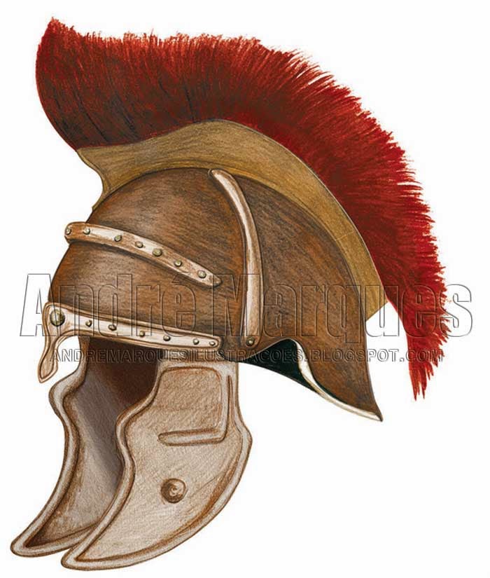 RELÍQUIAS DE GUSTAVO GUIMARÃES : ELMO ROMANO