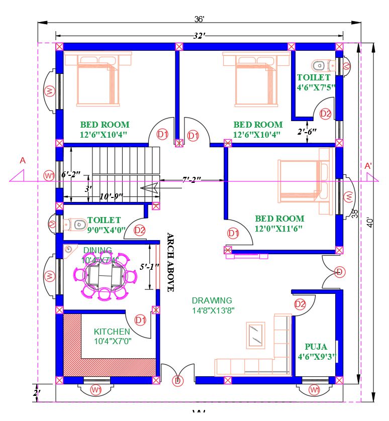 40 26 House Plan House Short Description Home Quick Planner Art earwax