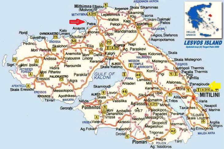 Midilli Adası/ Lesvos - Adaya Geliş