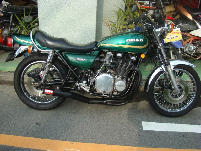 KAWASKI ☆Z1Z2 ファイヤーボールメモリー☆By WIZARD-2: 名車 Z750FOUR D-1