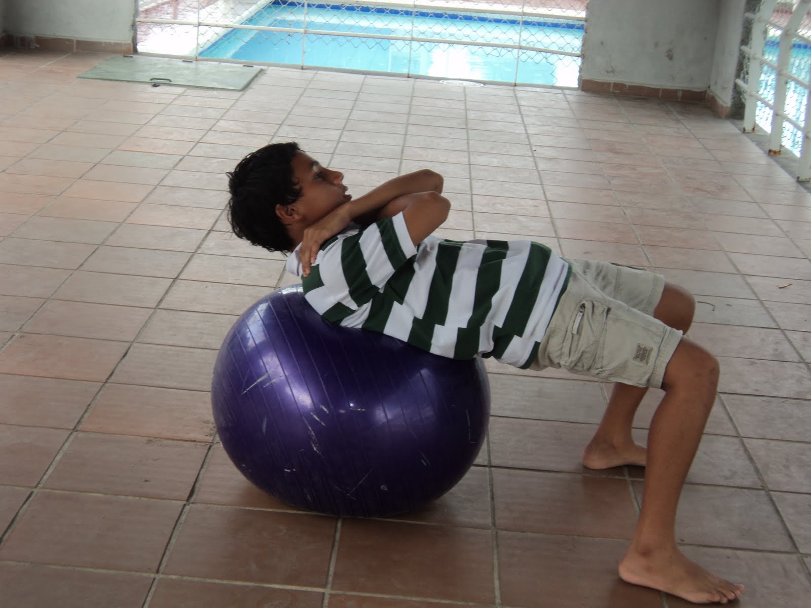 Educación Física Colegio San Luis Beltran: ejercicios de abdomen grado 7-1