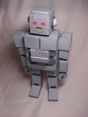 Beastie Boys Intergalactic Robot Papercraft | Papercraft Paradise ...