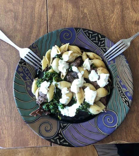 Galbani Ricotta - Short Rib Pasta with Lemon Ricotta