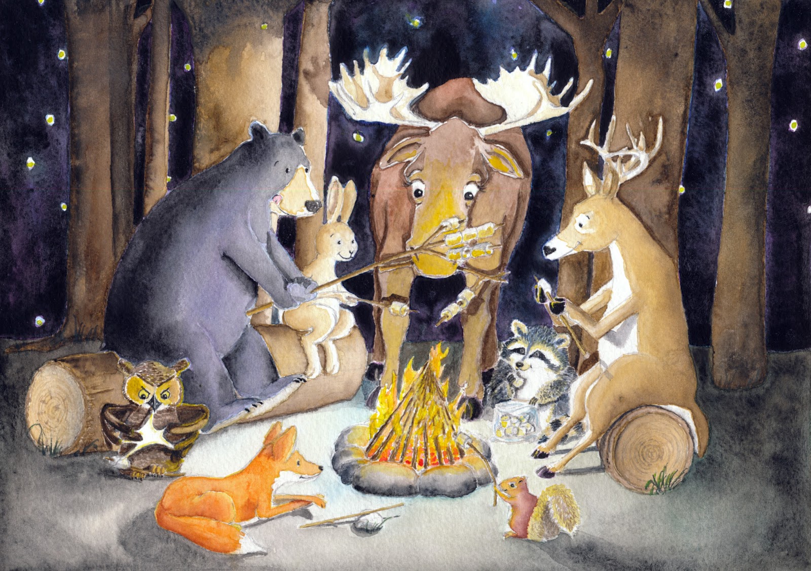 Inspiring Felicity: It's Summer - Perfect Time To Sit Around A Campfire!!
