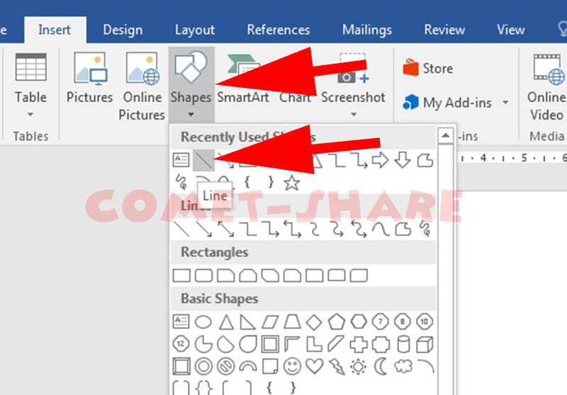 Cara Membuat Garis Putus-Putus Di Ms Word Dengan Mudah Dan Cepat ...