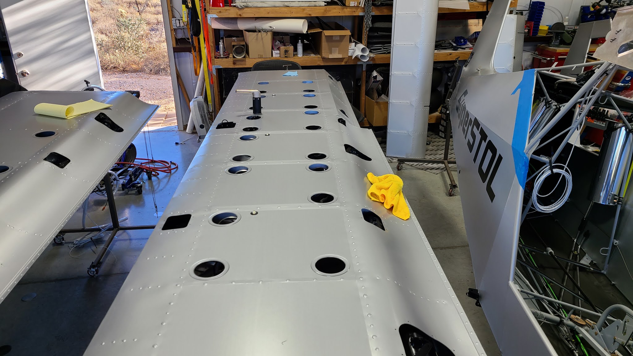 Just Another SuperSTOL Build Log: Wing Inspection Rings