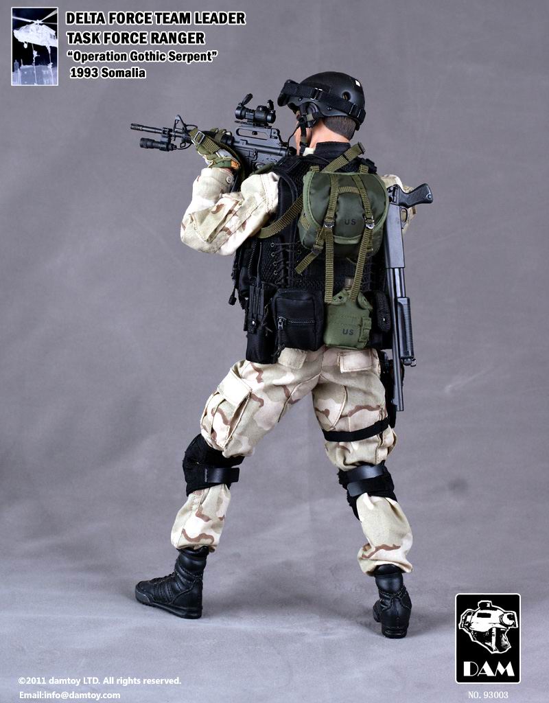 toyhaven: Incoming: DAM 1/6 Delta Force Team Leader, Task Force Ranger ...