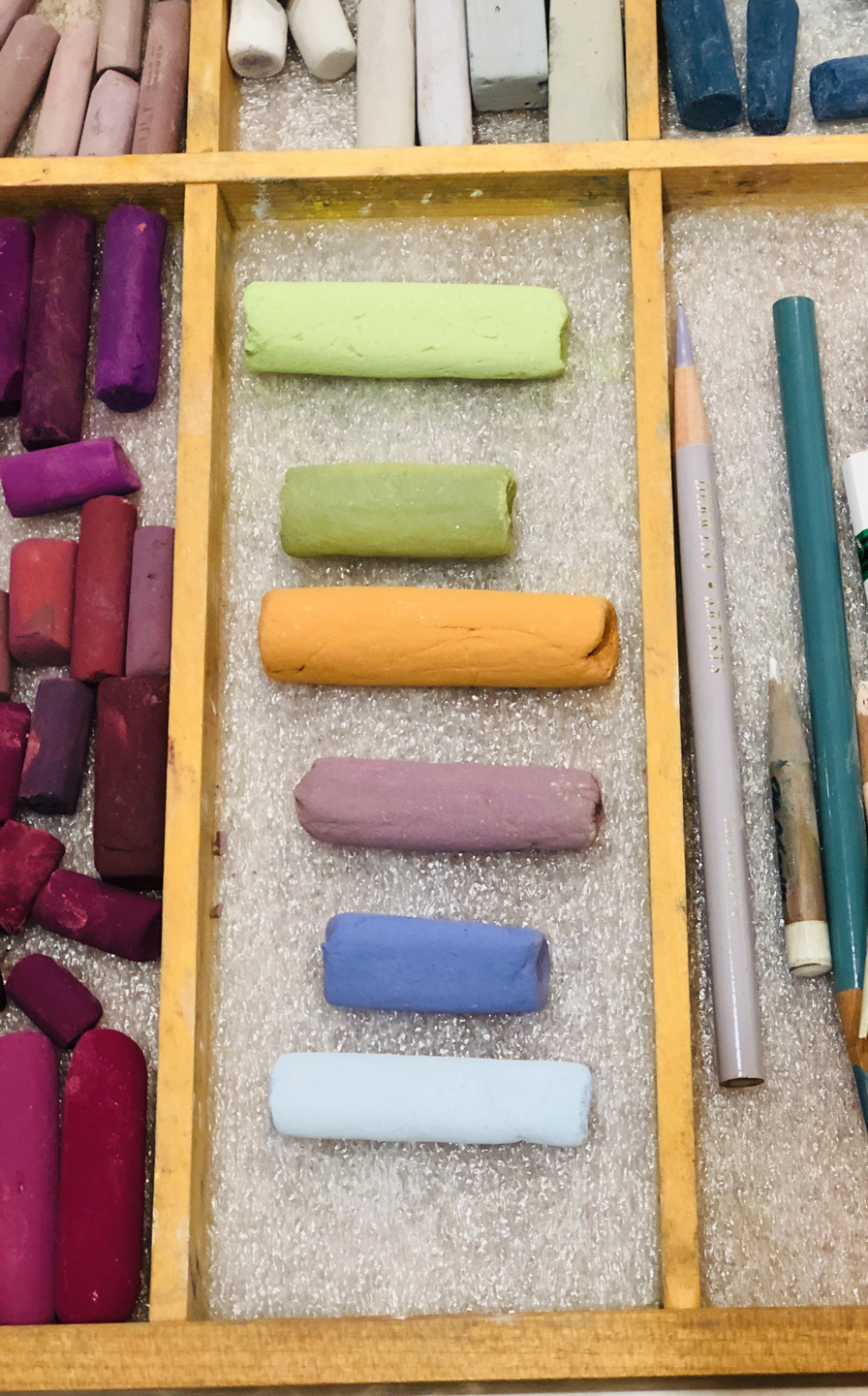 Barbara Newton Art Journal: Homemade Pastels