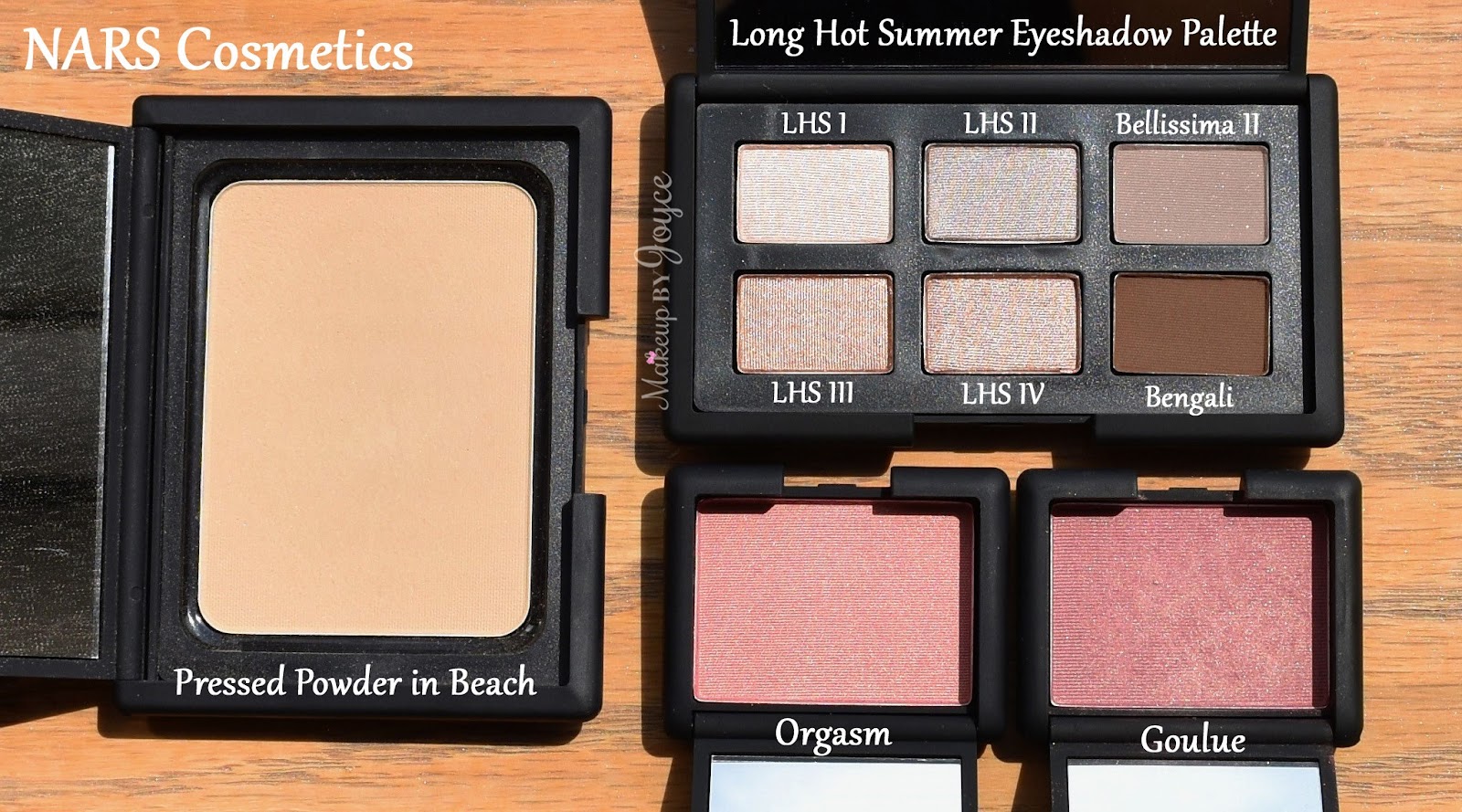 MakeupByJoyce ** !: Swatches + Review: Nars Long Hot Summer Eyeshadow ...