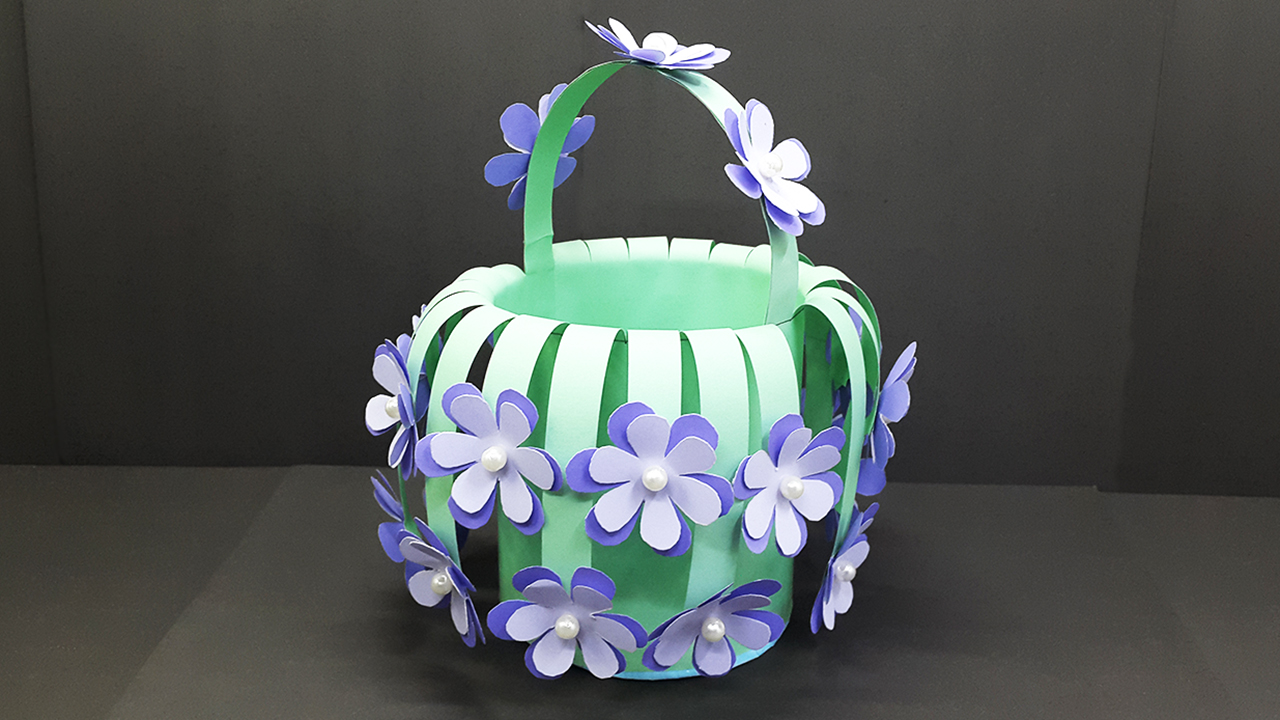 Colors Paper How To Make Paper Basket Easy For Christmas Gift DIY Paper Basket Flower Basket Colors Paper How To Make Paper Basket Easy For Christmas Gift DIY Paper Basket Flower Basket
