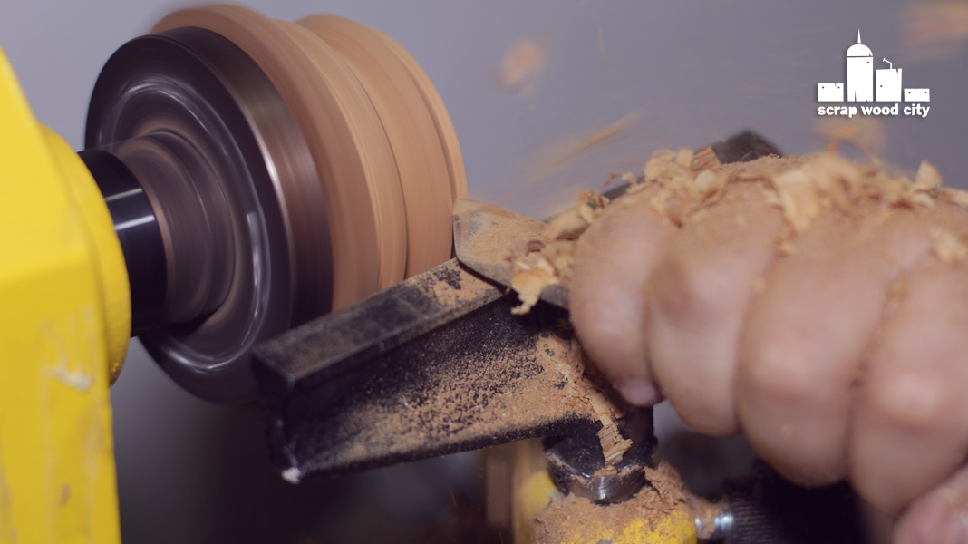 scrap wood city: How to make a skew woodturning chisel from an old file