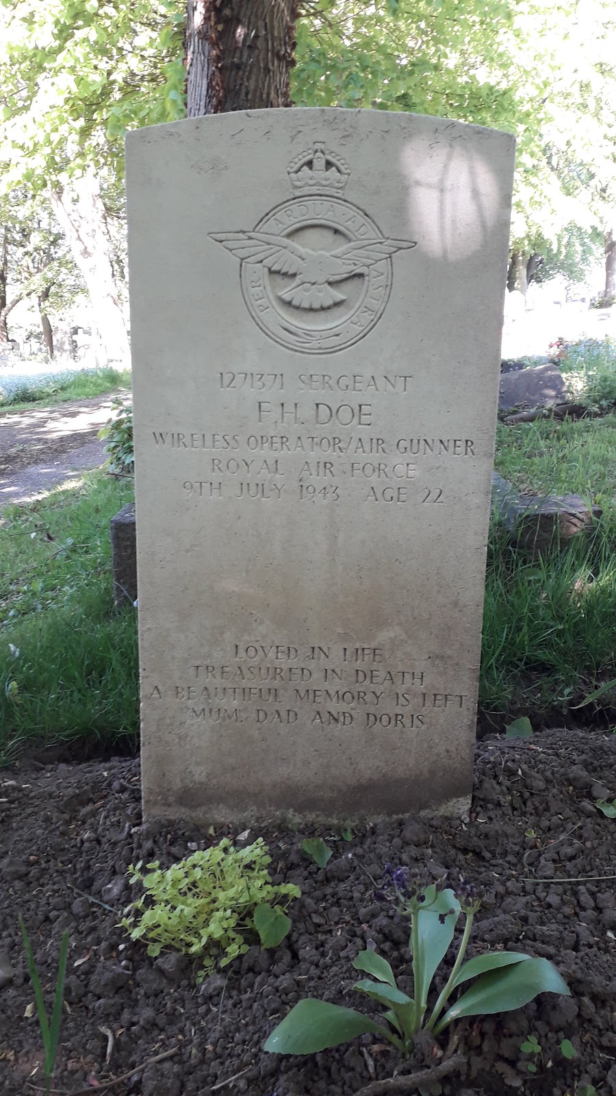 War Graves and Memorials: Ashbourne Cemetery