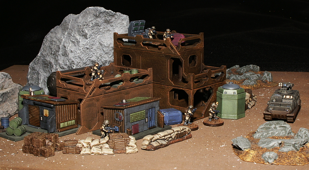 [TMP] "15mm Sci Fi Jesserai terrain by 4Ground" Topic