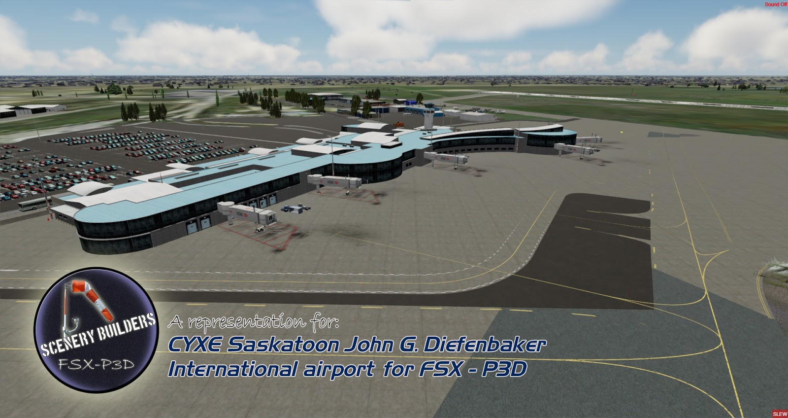 FSX, P3D, MSFS scenerybuilders.: CYXE SASKATOON-JOHN G. DIEFENBAKER ...