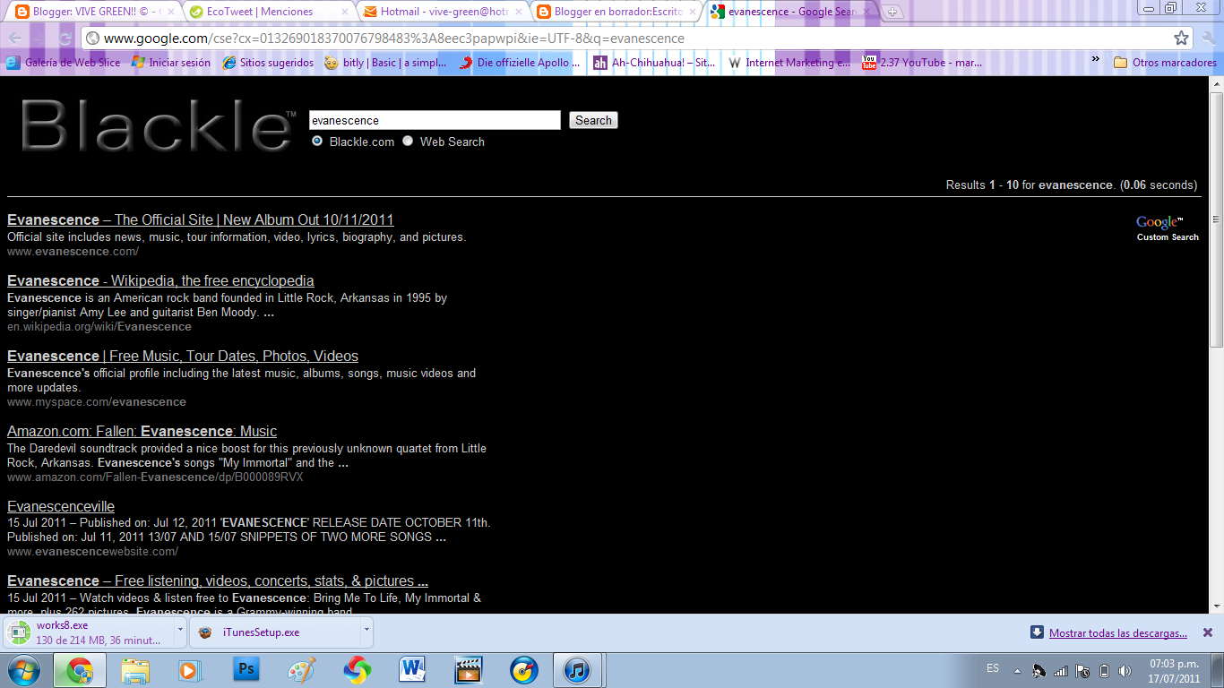 Vive Green!! ©: Blackle