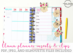 Musings of an Average Mom: llama printables