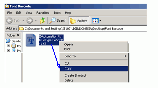 sharing: How To Show Number using Font Barcode