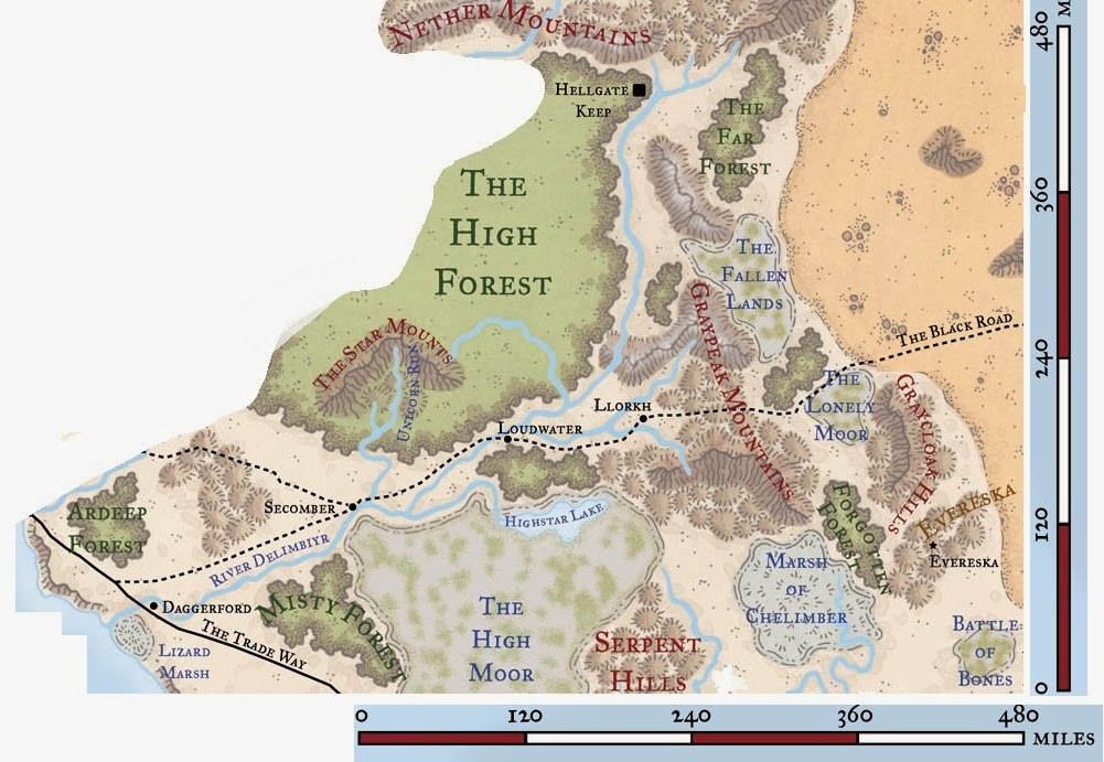 Sedrie Bellamie's Games: The Fallen Lands of Forgotten Realms