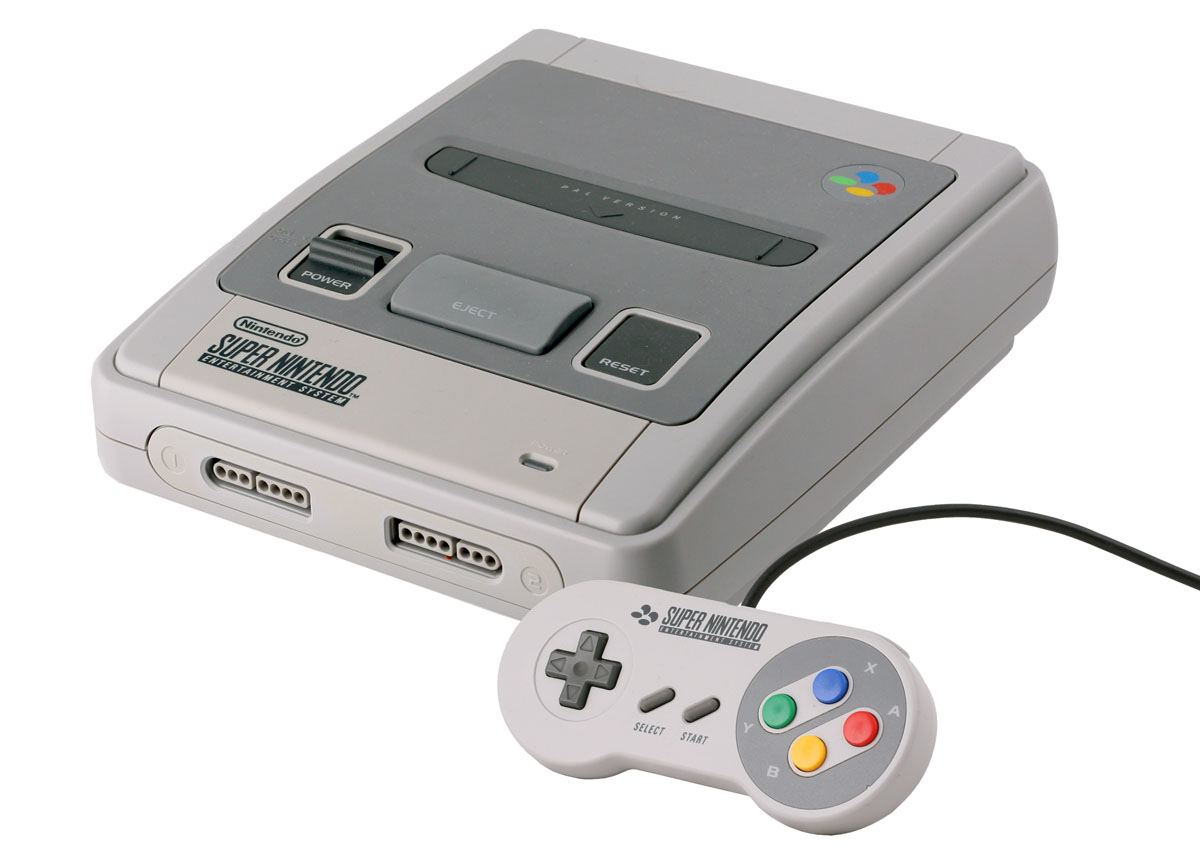 Anos 90: Super Nintendo Entertainment System