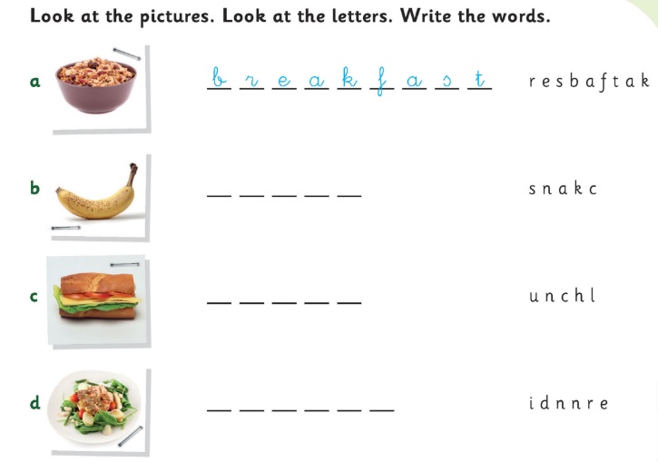 The Magic English Corner: SCIENCE: Unit 2 Food