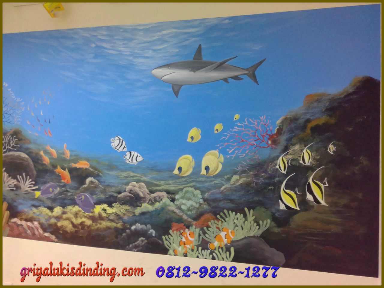 Dekorasi Ruang Kelas Tema Laut - Art Mas Jeck