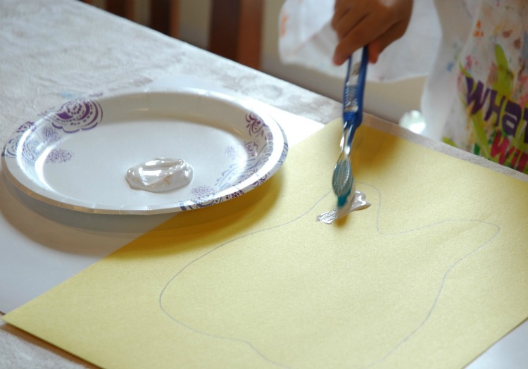 Brush Your Teeth! Preschool Craft | What Can We Do With Paper And Glue