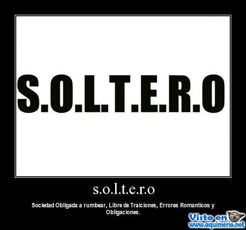 SOLTERO la definición según el diccionario - Aquí Me Rio! Tu Web Penjamense
