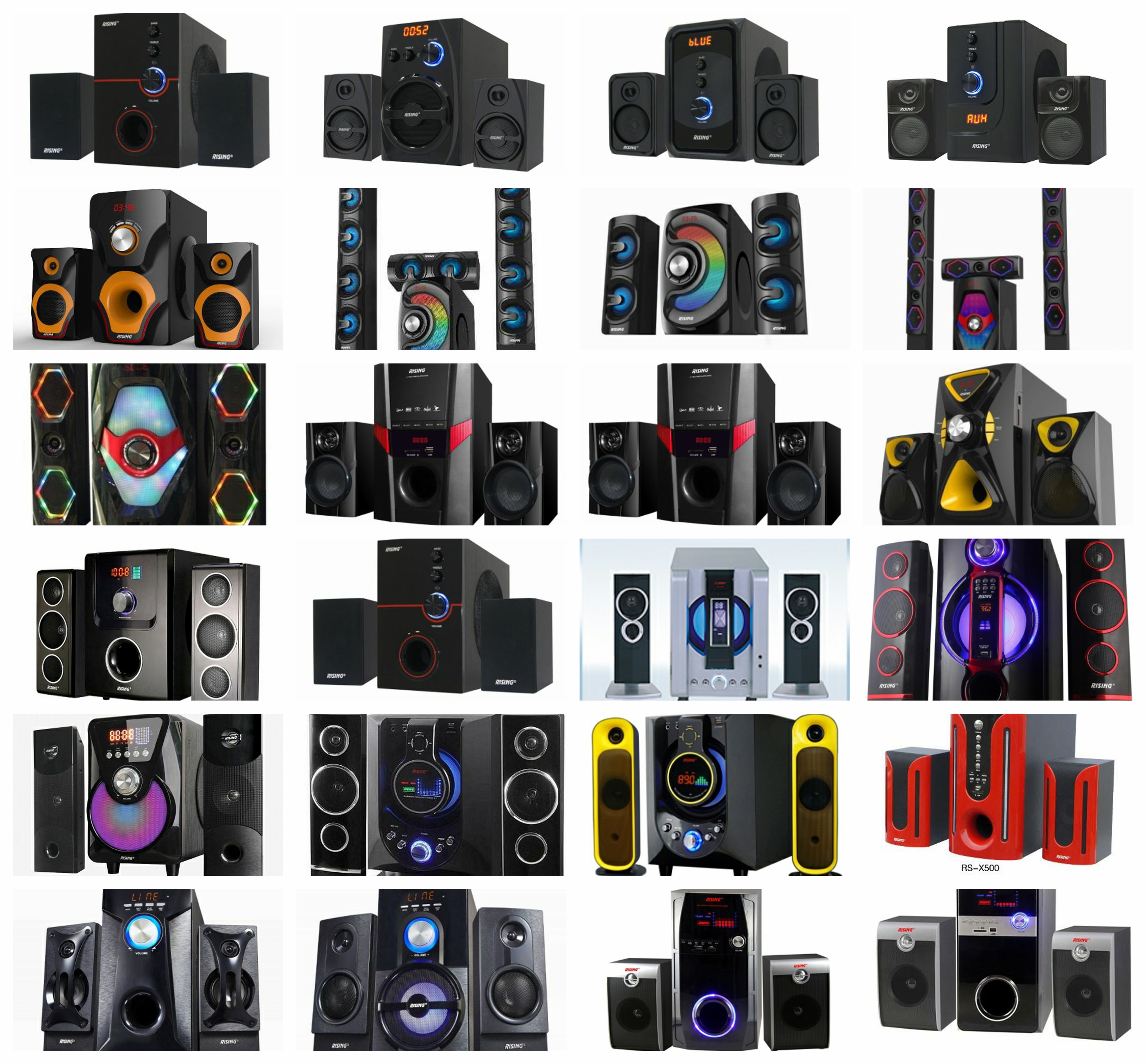 RISING RS-115BA, RS-116BA, RS-117BA, RS-L823AB, RS-L822AB, RS-L811AB