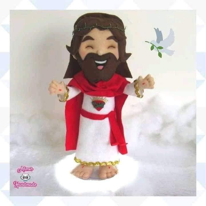 Jesus Cristo: Molde grátis - Ver e Fazer